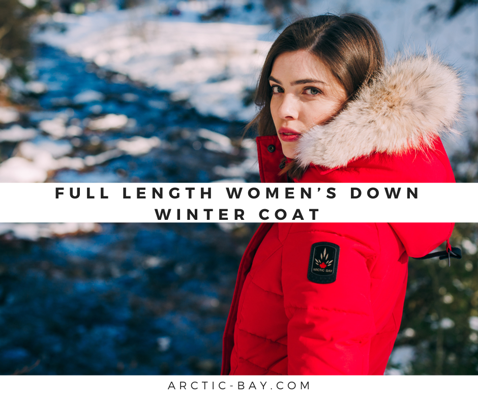 Full Length Women’s Down Winter Coat – Arctic Bay