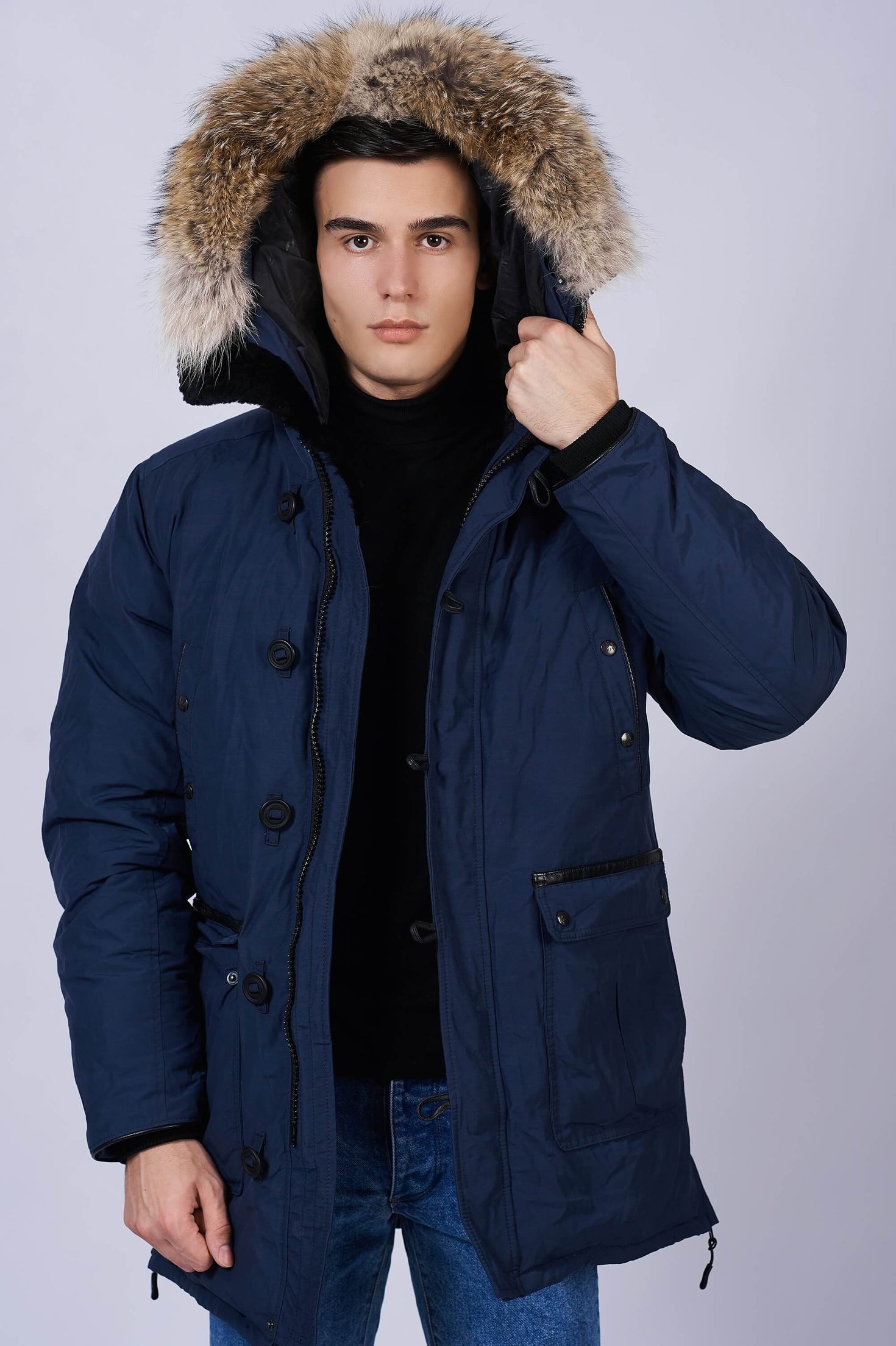 Alaska Parka | Alaska Fur Parka for Men | Men\'s Winter Down Parka ...
